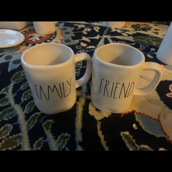 Rae Dunn | Dining | Rae Dunn Mugs Friend And Family Set | Poshmark